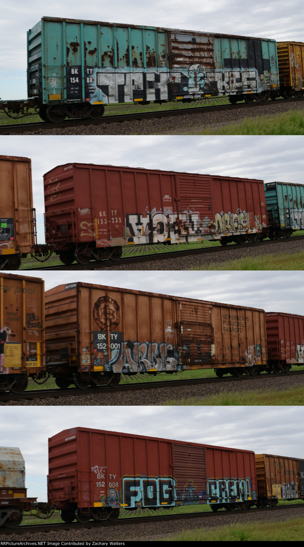 BKTY Boxcars